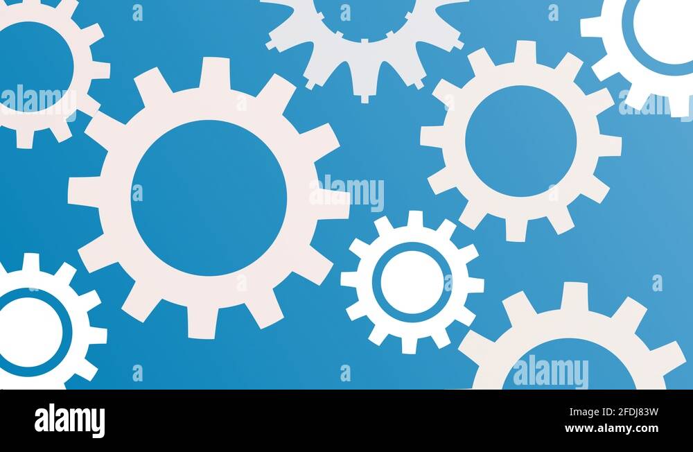 Gear white cog circle machine part Stock Videos & Footage - HD and 4K ...