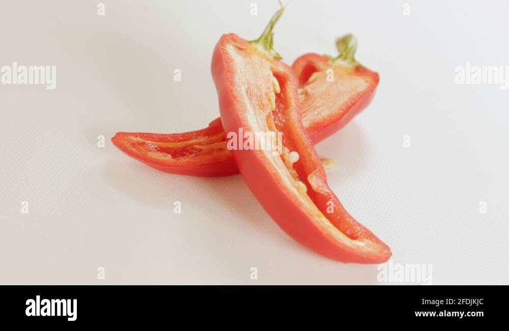 Chilli cut open Stock Videos & Footage - HD and 4K Video Clips - Alamy