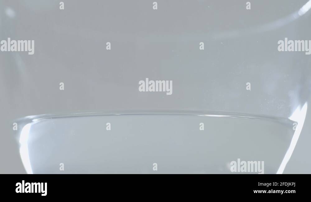 Chemical Reaction. A laboratory chemistry experiment using nitrogen ...