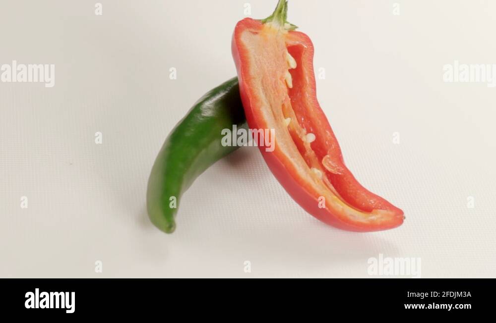 How to make green chilli into red chilli Stock Videos & Footage - HD ...