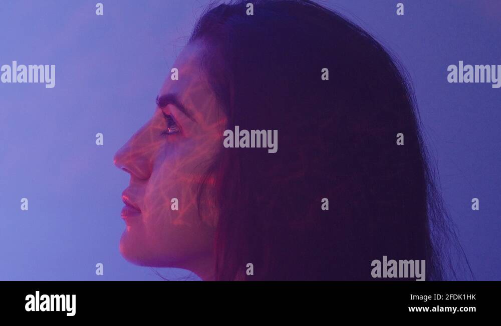 Human side profile vector Stock Videos & Footage - HD and 4K Video ...