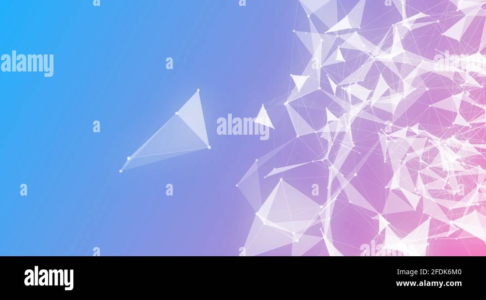 Animation of detailed plexus structure 4k Stock Video Footage - Alamy