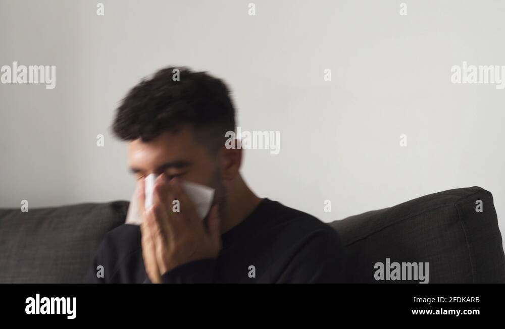Male sneezing Stock Videos & Footage - HD and 4K Video Clips - Alamy
