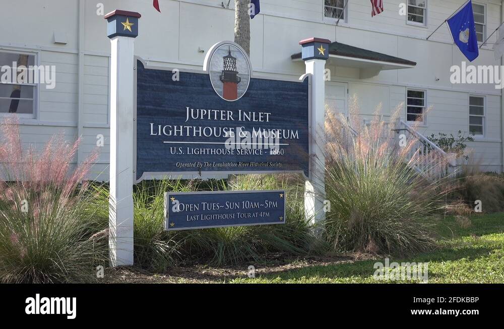 Jupiter inlet lighthouse and museum Stock Videos & Footage - HD and 4K ...