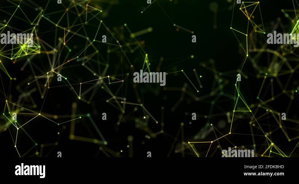 Animation of detailed plexus structure 4k Stock Video Footage - Alamy