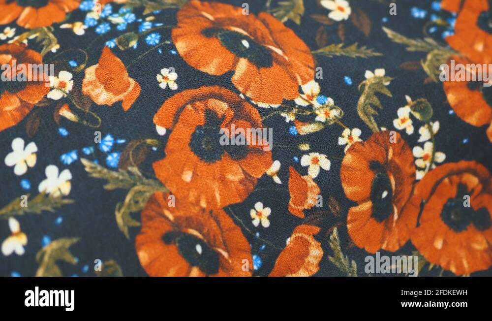 Embroidery fabric texture Stock Videos & Footage - HD and 4K Video ...