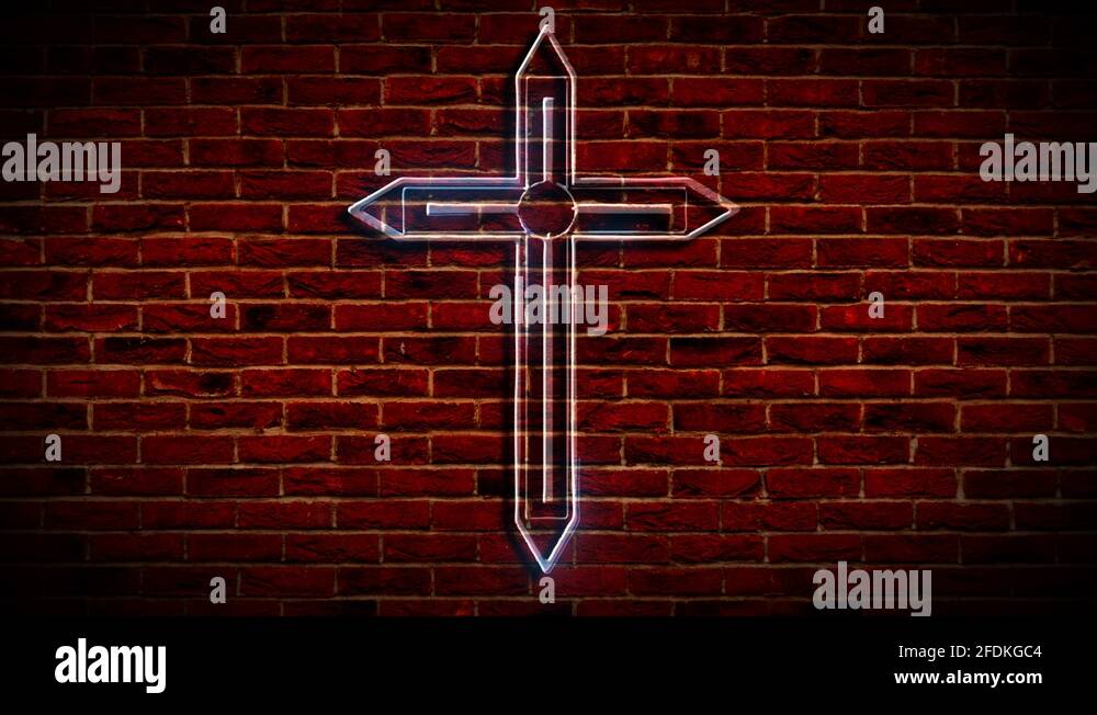 Crucifix jesus on brick wall Stock Videos & Footage - HD and 4K Video ...