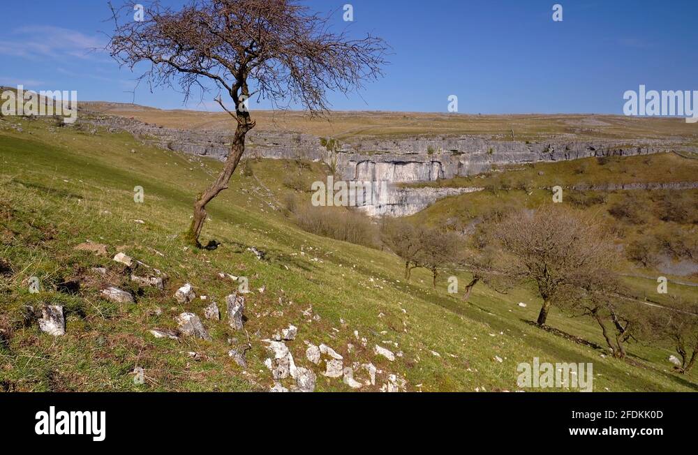 Malham cove waterfall Stock Videos & Footage - HD and 4K Video Clips ...