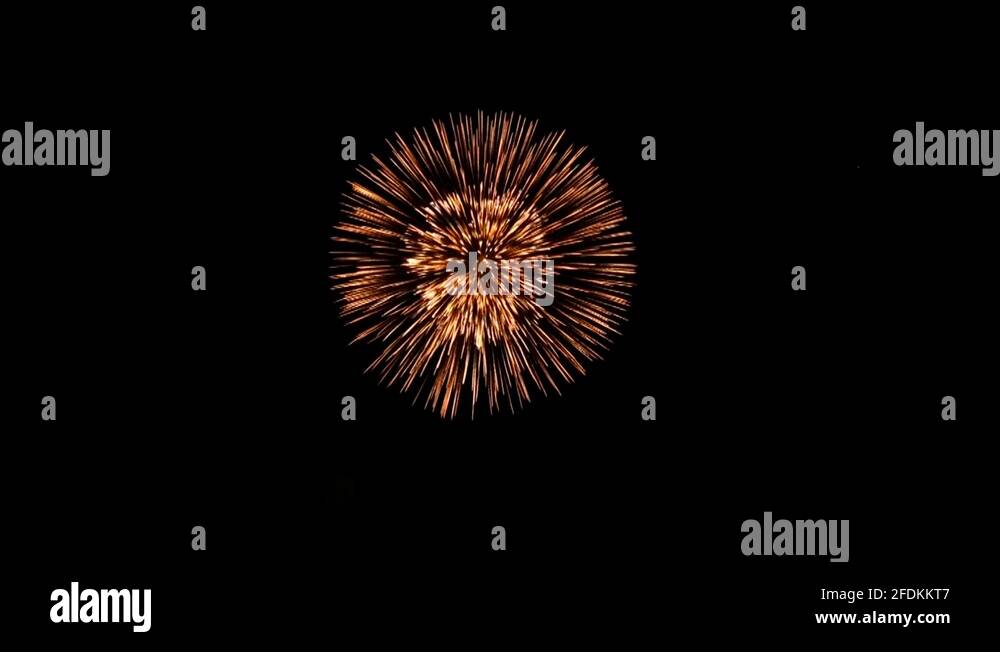 Fireworks Display the night sky Animation Stock Video Footage - Alamy