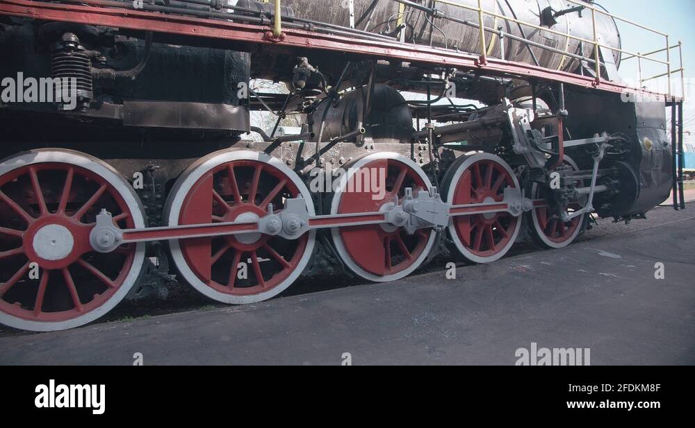 Black and red steam locomotive Stock Videos & Footage - HD and 4K Video ...