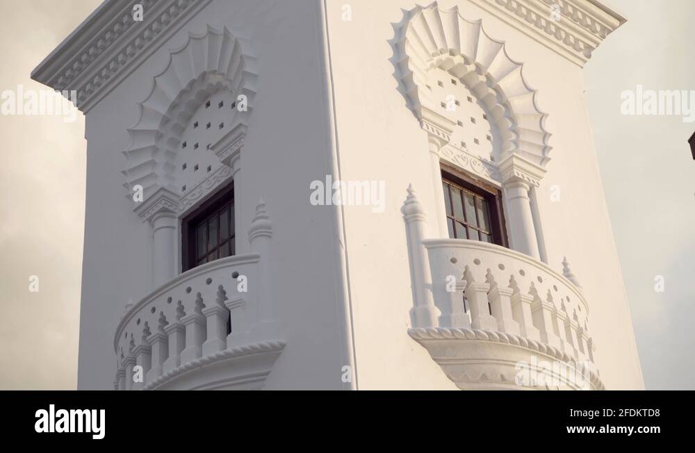 Closer Look On Windows With Balcony Of The Famous Queen Victoria ...