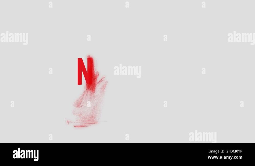 Netflix app icon logo Stock Videos & Footage - HD and 4K Video Clips ...