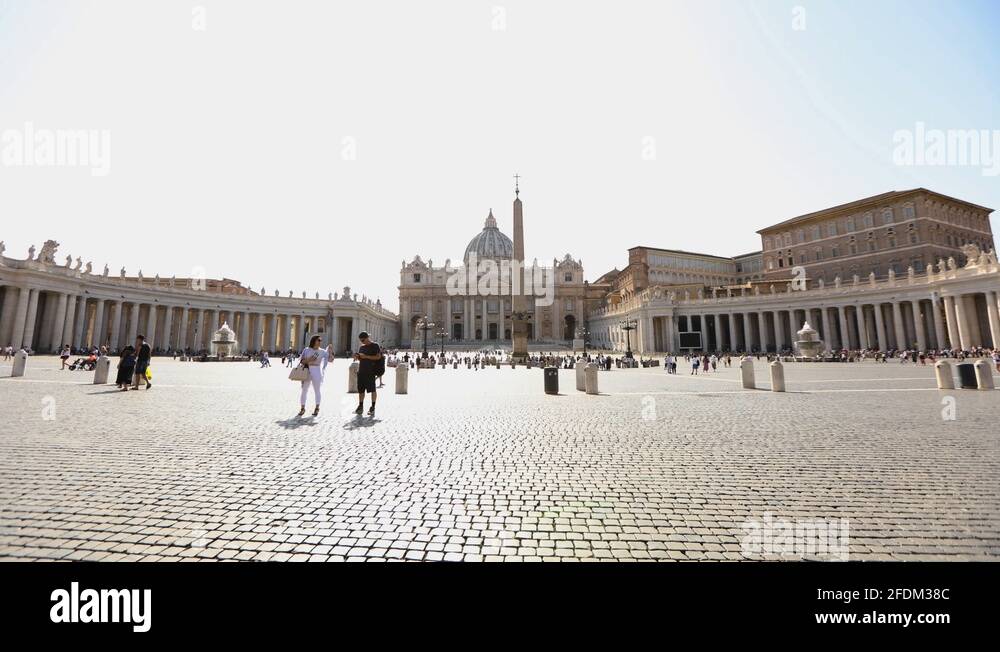 Vatican city st peters square walk Stock Videos & Footage - HD and 4K ...