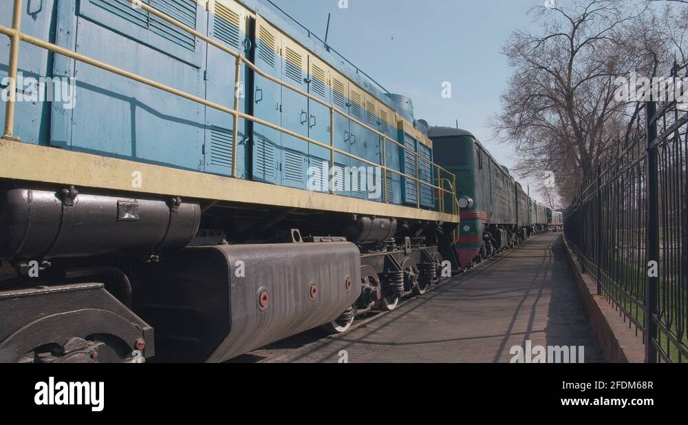 Blue train blue locomotive locomotives Stock Videos & Footage - HD and ...