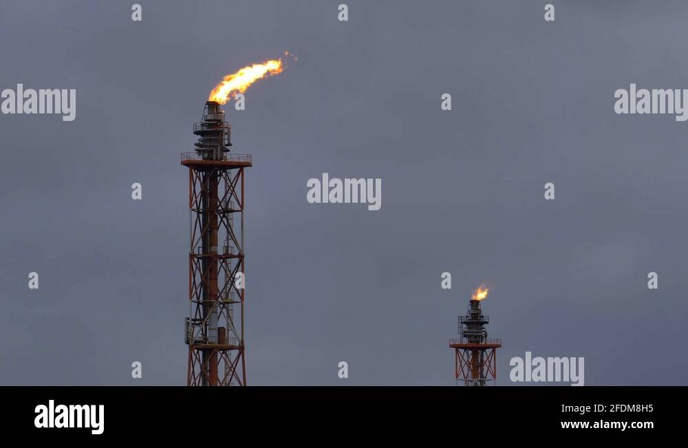 Gas flare flare stack Stock Videos & Footage - HD and 4K Video Clips ...