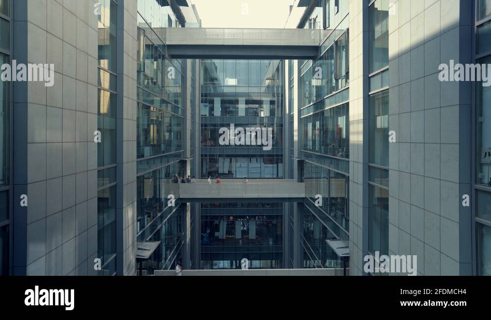 People walking modern architecture Stock Videos & Footage - HD and 4K ...