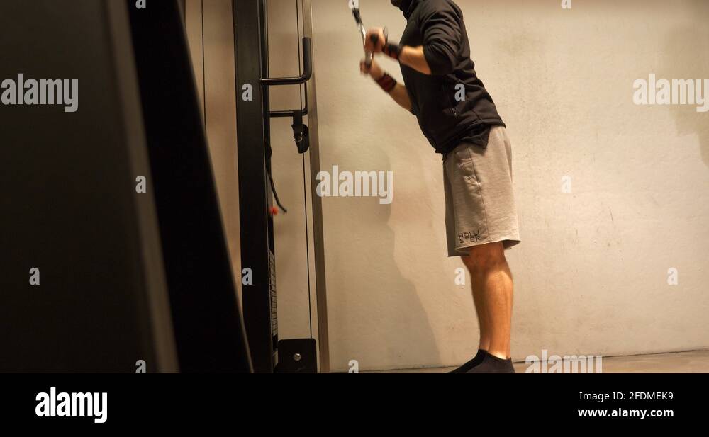 Triceps machine Stock Videos & Footage - HD and 4K Video Clips - Alamy