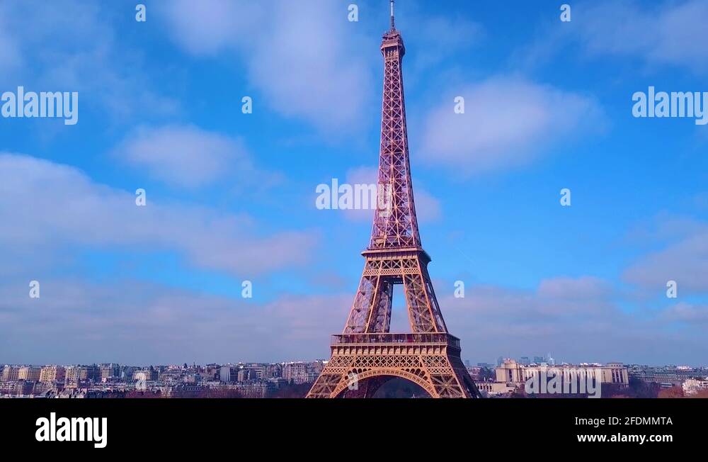 Blue sky iron tower landmark Stock Videos & Footage - HD and 4K Video ...