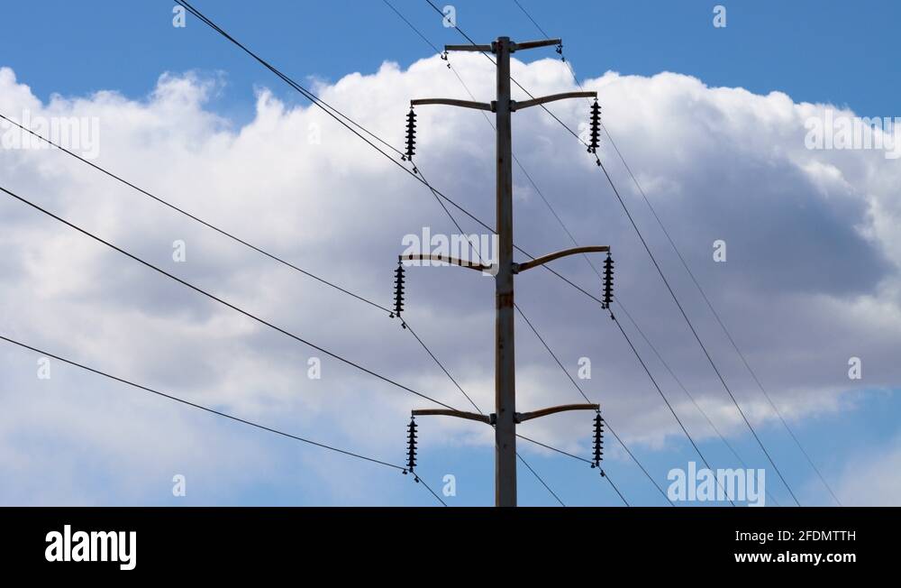 High voltage overhead lines Stock Videos & Footage - HD and 4K Video ...