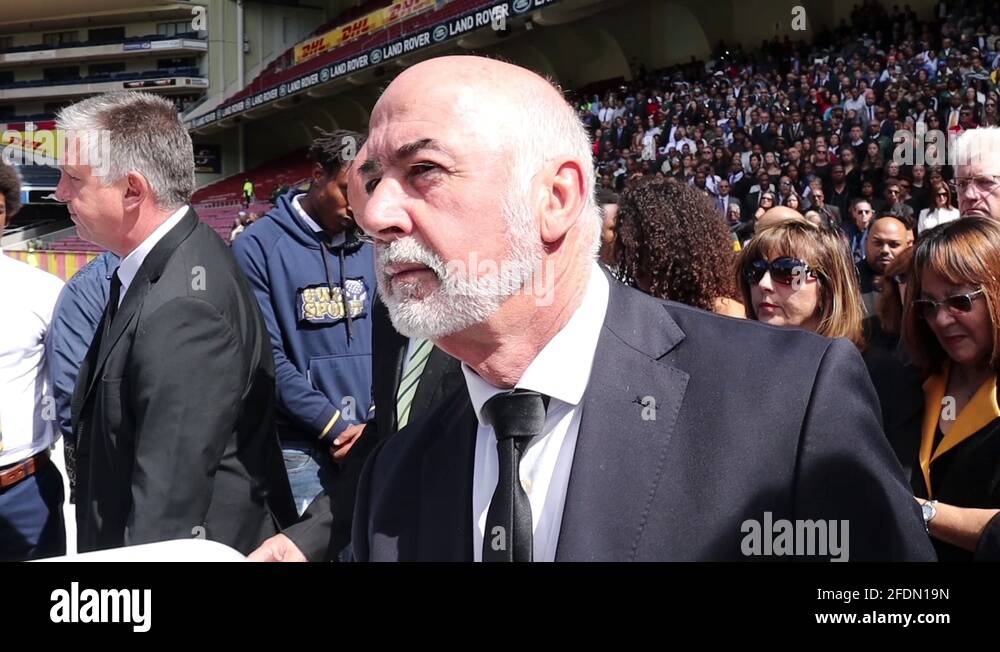 Scenes from the funeral of Chester Williams Stock Video Footage - Alamy