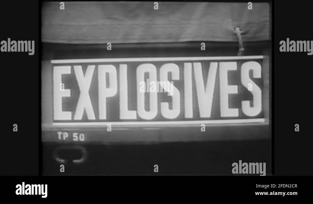 Explosives road sign Stock Videos & Footage - HD and 4K Video Clips - Alamy