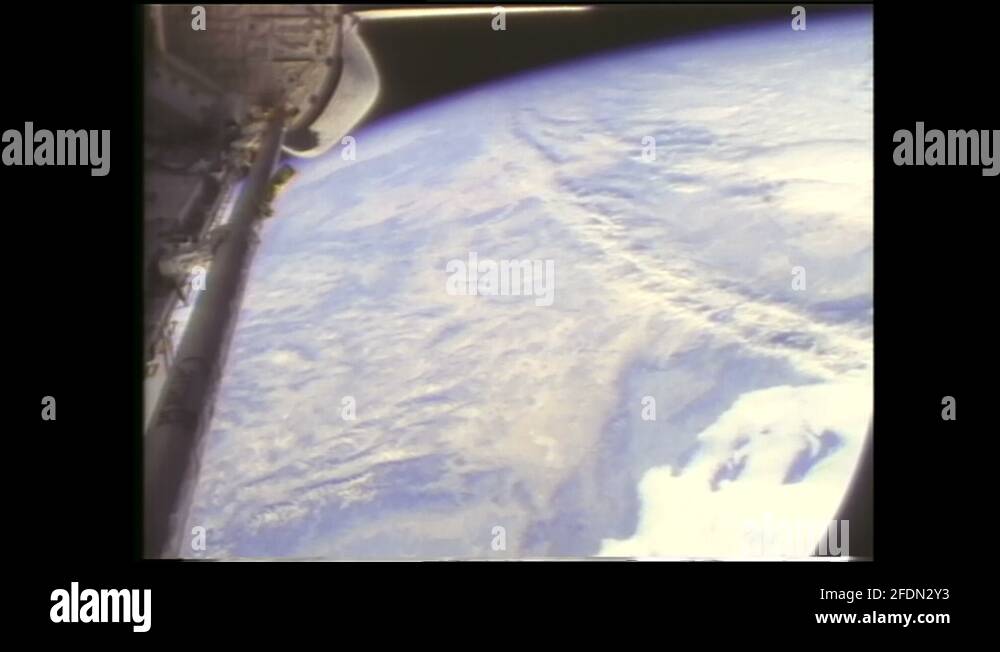 1990s: View of earth from space Stock Video Footage - Alamy