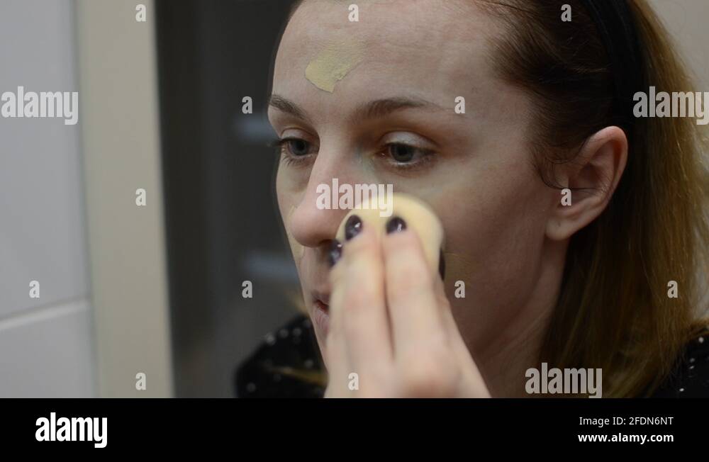 Woman beige foundation Stock Videos & Footage - HD and 4K Video Clips ...