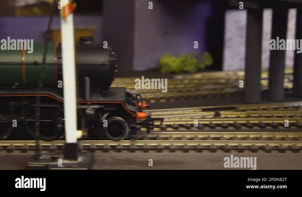 Train set model railway scale Stock Videos & Footage - HD and 4K Video ...
