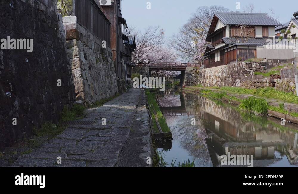 Japanese stone bridge spring season Stock Videos & Footage - HD and 4K ...