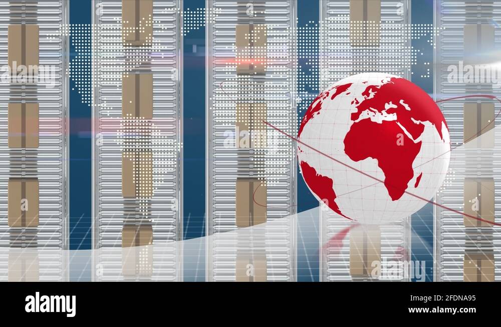 Globe map boxes Stock Videos & Footage - HD and 4K Video Clips - Alamy