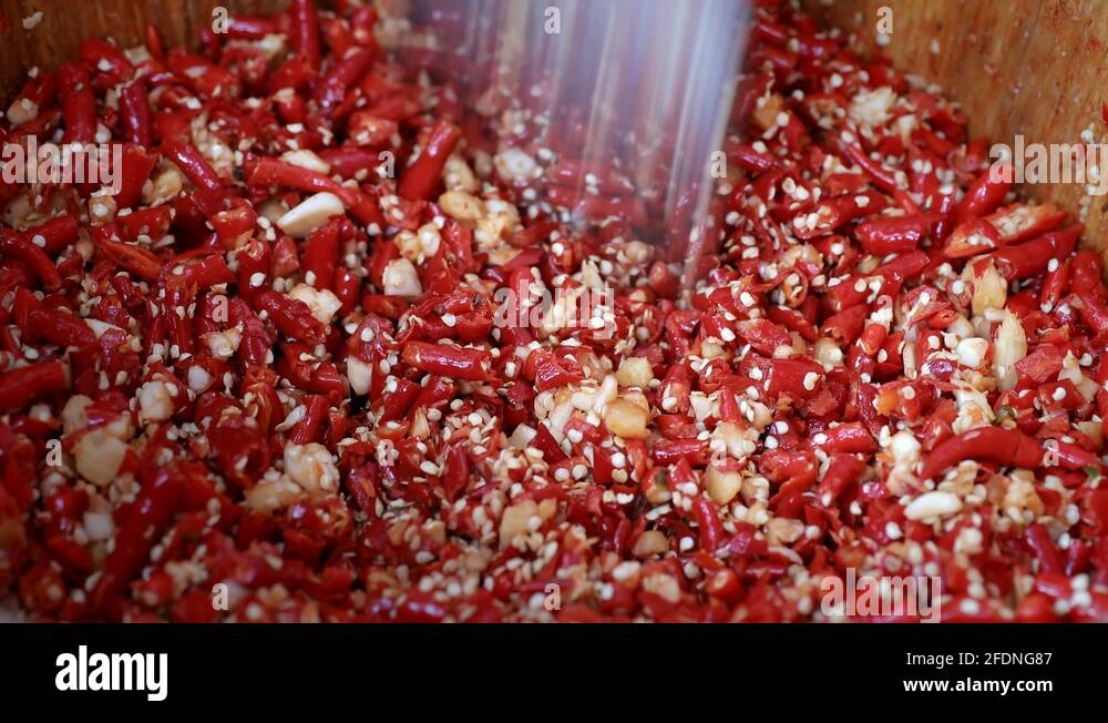 Garlic chilli sauce Stock Videos & Footage - HD and 4K Video Clips - Alamy