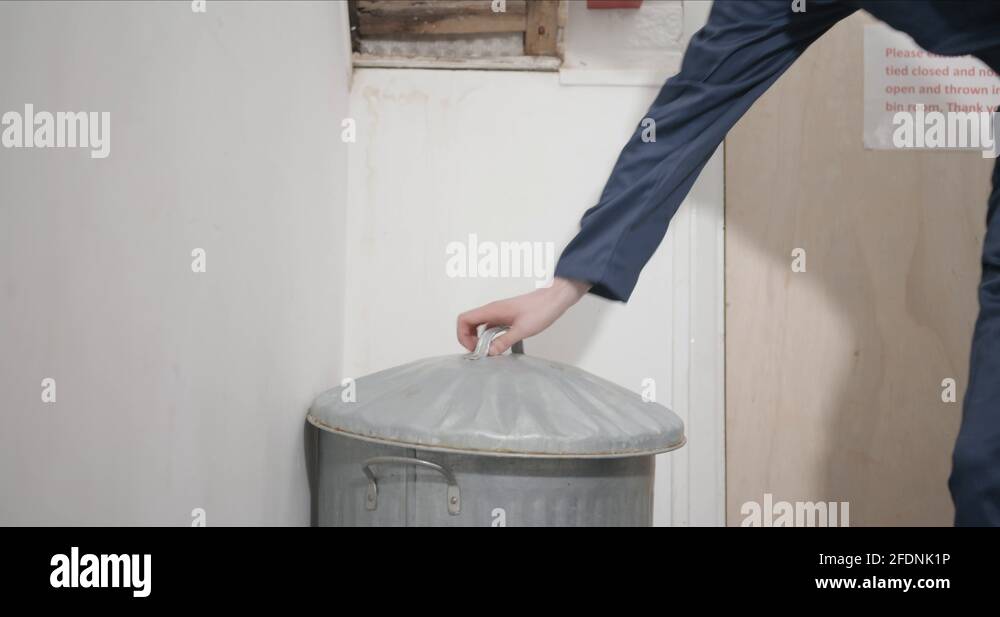 Garbage man recycling bin Stock Videos & Footage - HD and 4K Video ...