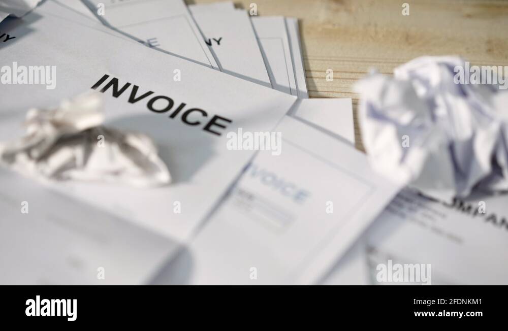 Unpaid invoice Stock Videos & Footage - HD and 4K Video Clips - Alamy