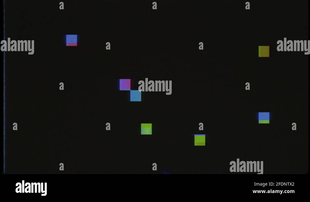 THE INTERNET Title 80s 90s Animation VHS Retro Style Stock Video ...