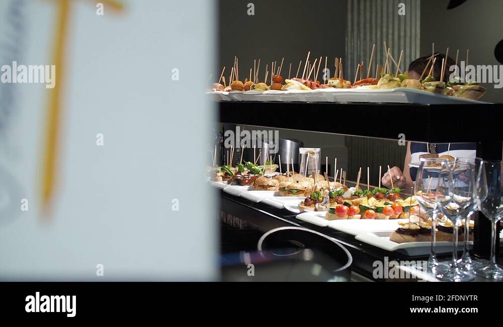 Tapas traditional appetizer Stock Videos & Footage - HD and 4K Video ...