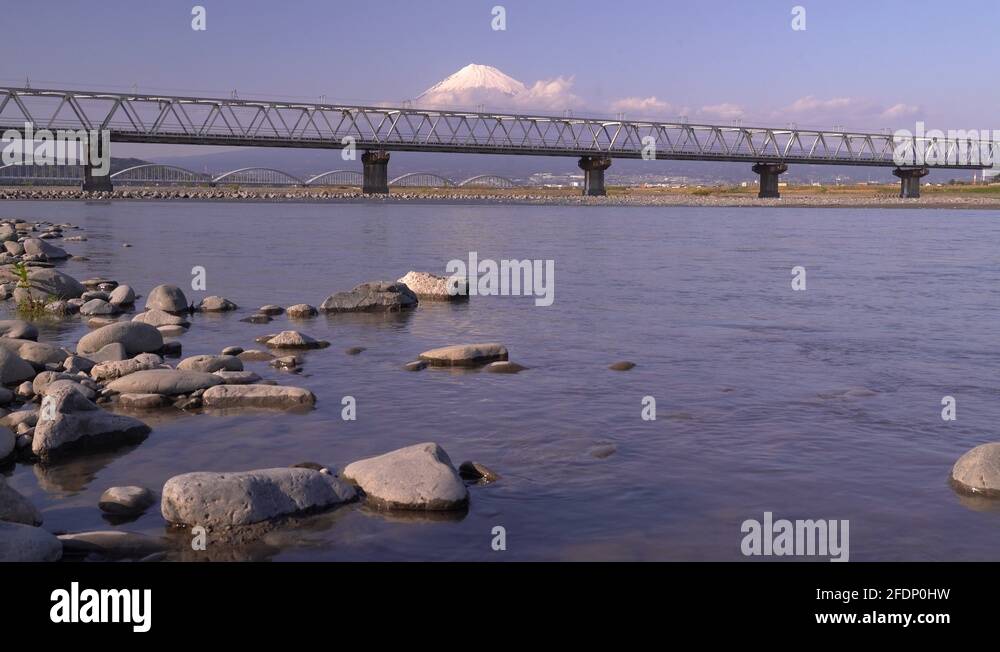 Shinkansen train on bridge Stock Videos & Footage - HD and 4K Video ...