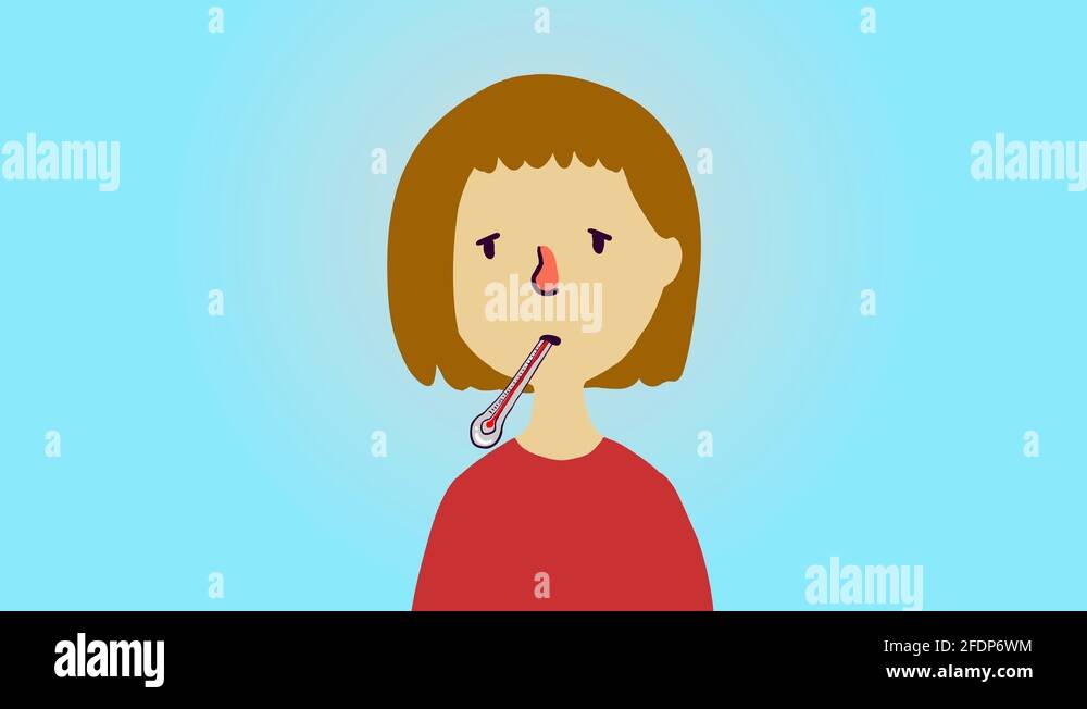 Fever Animation Motion Graphics Loop Stock Video Footage - Alamy