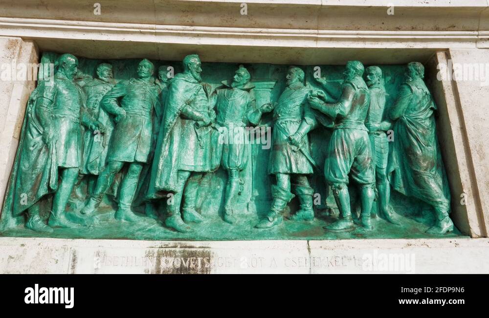 Gabriel bethlen heroes square Stock Videos & Footage - HD and 4K Video ...