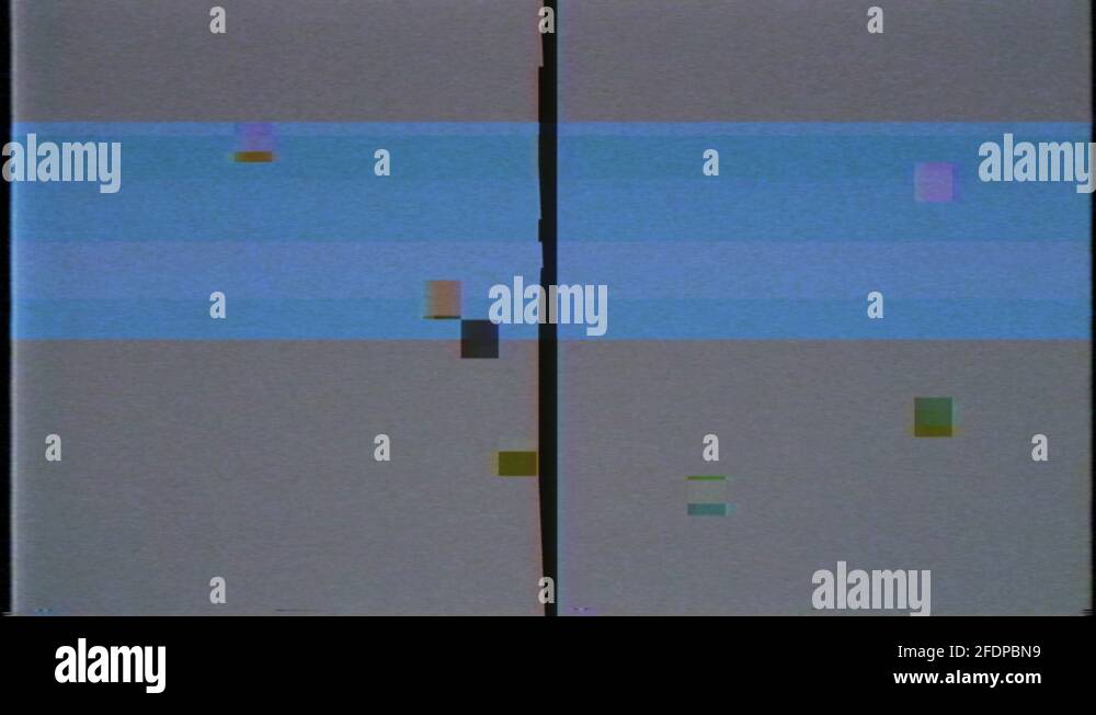 Retro Title 80s 90s VHS Vintage Style Glitch Stock Video Footage - Alamy