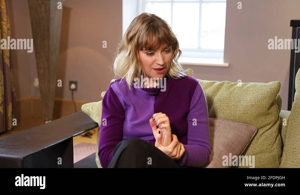 Interview with actress Imogen Poots at press junket premiere of ...