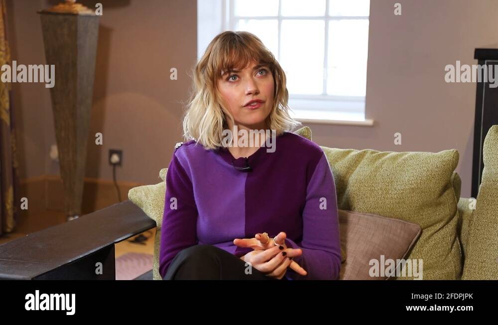 Interview with actress Imogen Poots at press junket premiere of ...