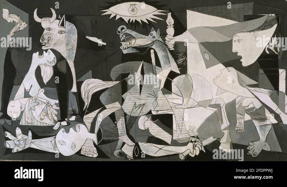 Guernica by pablo picasso Stock Videos & Footage - HD and 4K Video ...