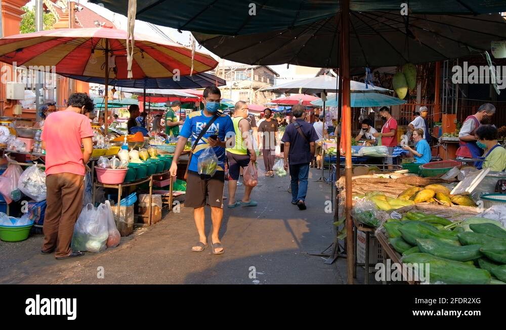 Outdoor food market bangkok Stock Videos & Footage - HD and 4K Video ...