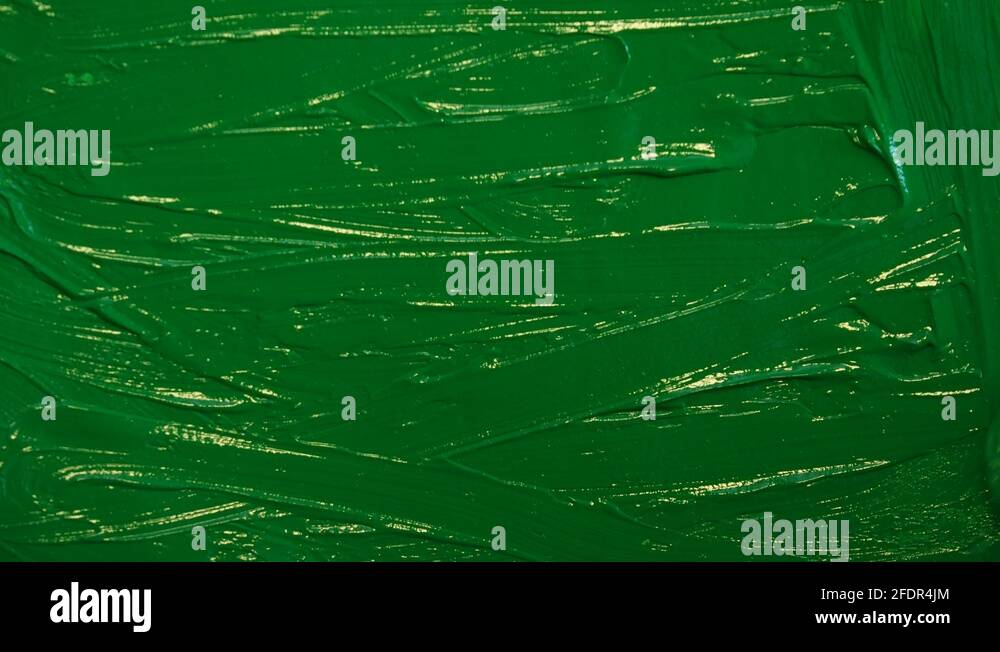 Painting Green Screen With Brush Stock Video Footage - Alamy