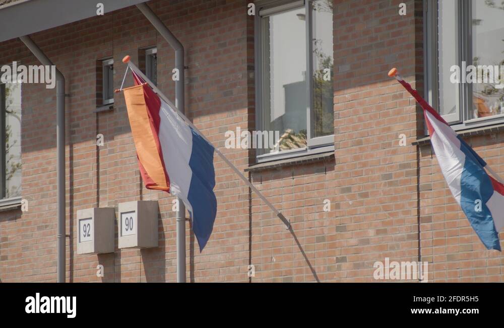 Hanging banner flag Stock Videos & Footage - HD and 4K Video Clips - Alamy