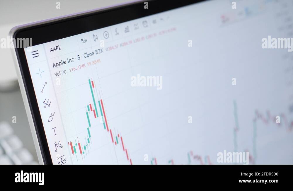 Stock market screen chart Stock Videos & Footage - HD and 4K Video ...