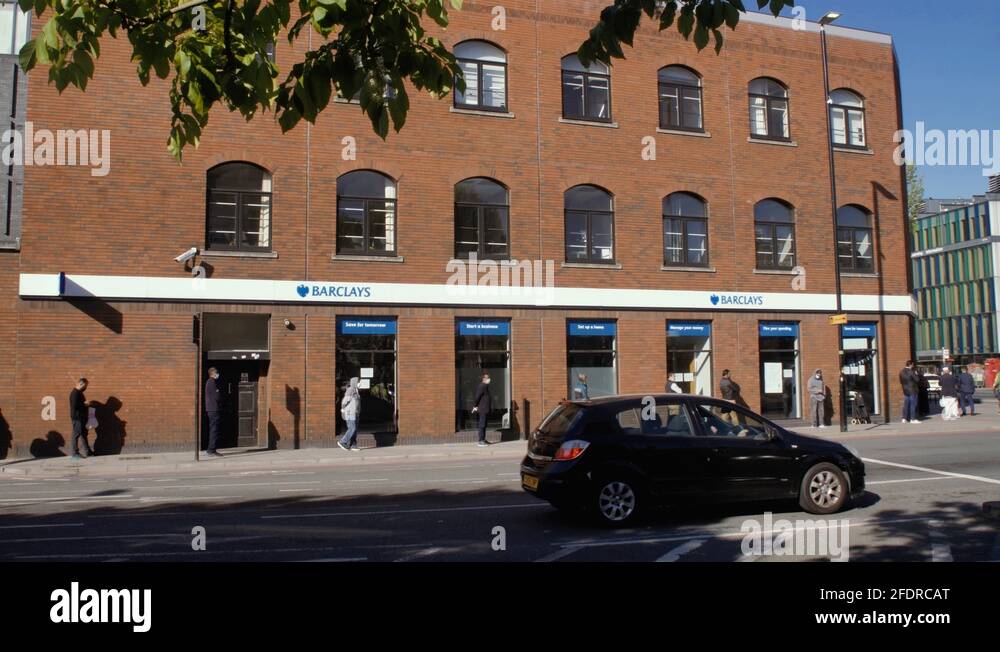 Queue outside bank Stock Videos & Footage - HD and 4K Video Clips - Alamy