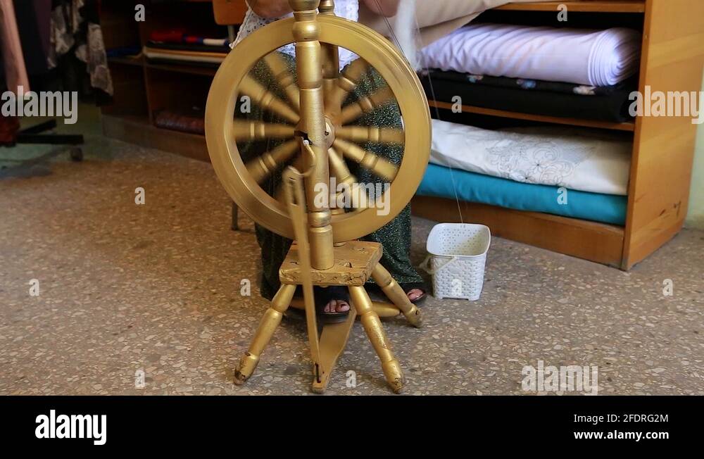Foot spinning wheel Stock Videos & Footage - HD and 4K Video Clips - Alamy