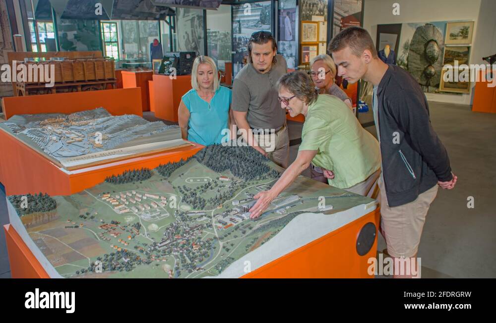 Model of tour guide Stock Videos & Footage - HD and 4K Video Clips - Alamy