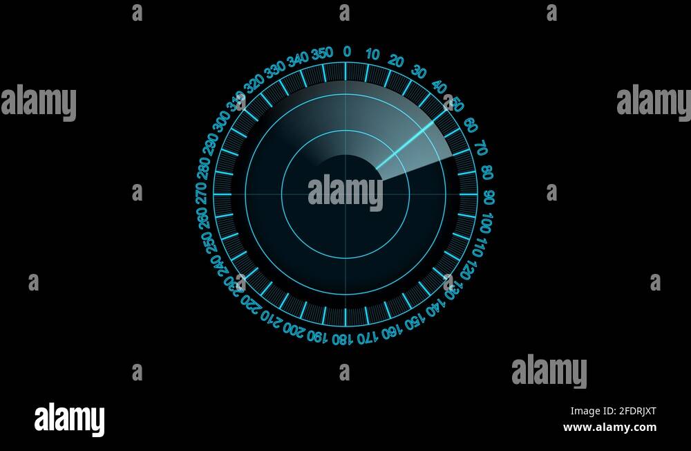 Radar screen submarine vector illustration Stock Videos & Footage - HD ...